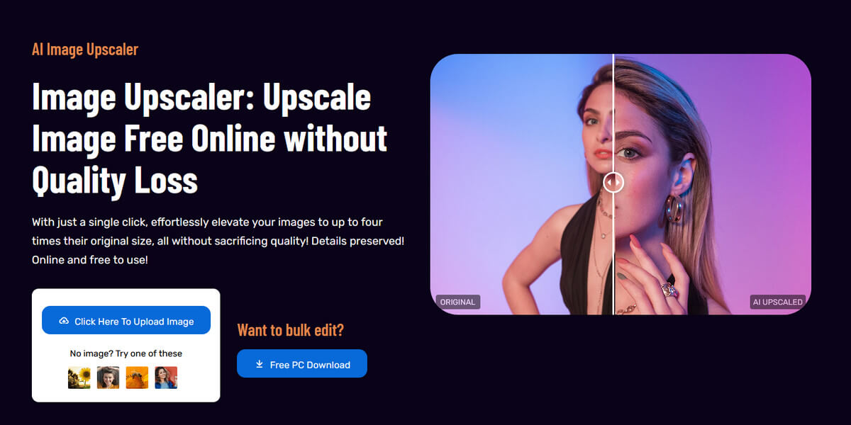 Image Upscaler: Upscale Image Free Online without Quality Loss | AVCLabs