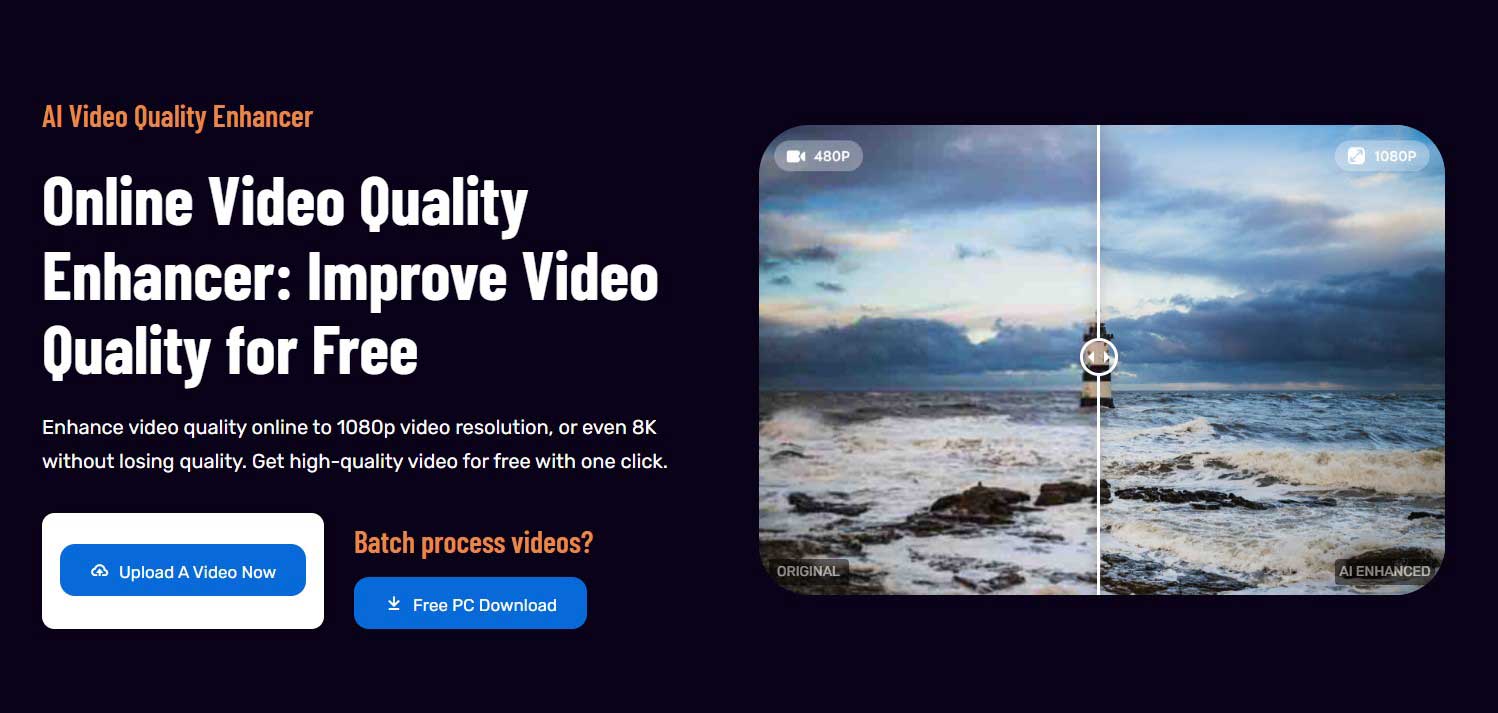 Online Video Quality Enhancer: Improve Video Quality for Free | AVCLabs