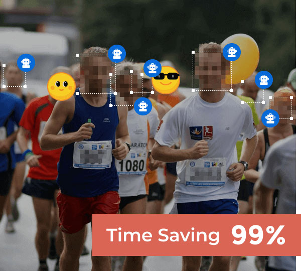 Automatically Blur Video to Reduce 99% Blurring Workload in Video Editing