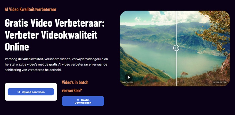 Gratis Video Verbeteraar: Verbeter Videokwaliteit Online | AVCLabs